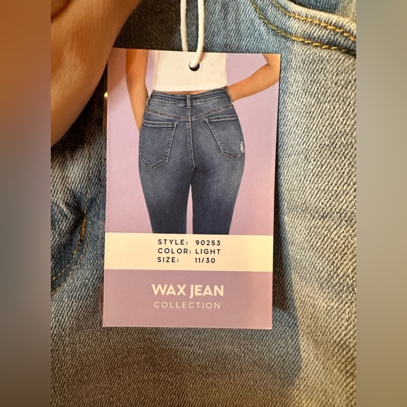 Wax Jean | Jeans | Wax Jean Womens Boyfriend Jeans With Destructed ...